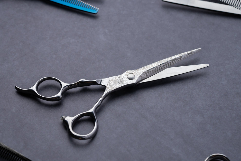 Kuromu Series Japanese Steel Hairdressing Cutting Scissor – The Scissor ...